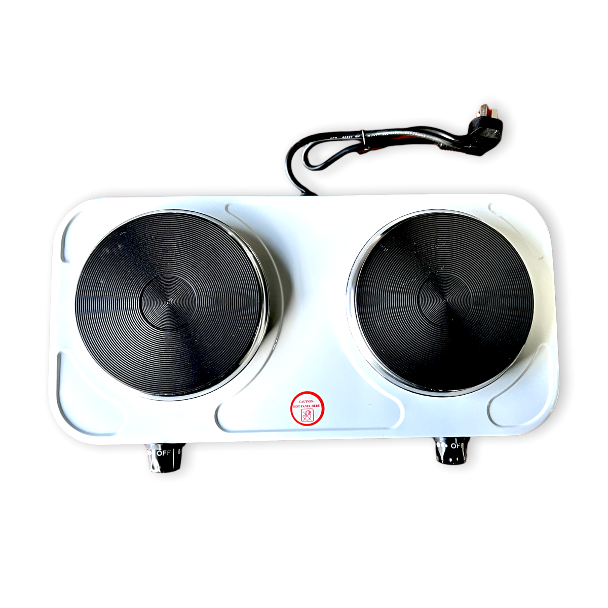 Anafe eléctrico 2 hornallas